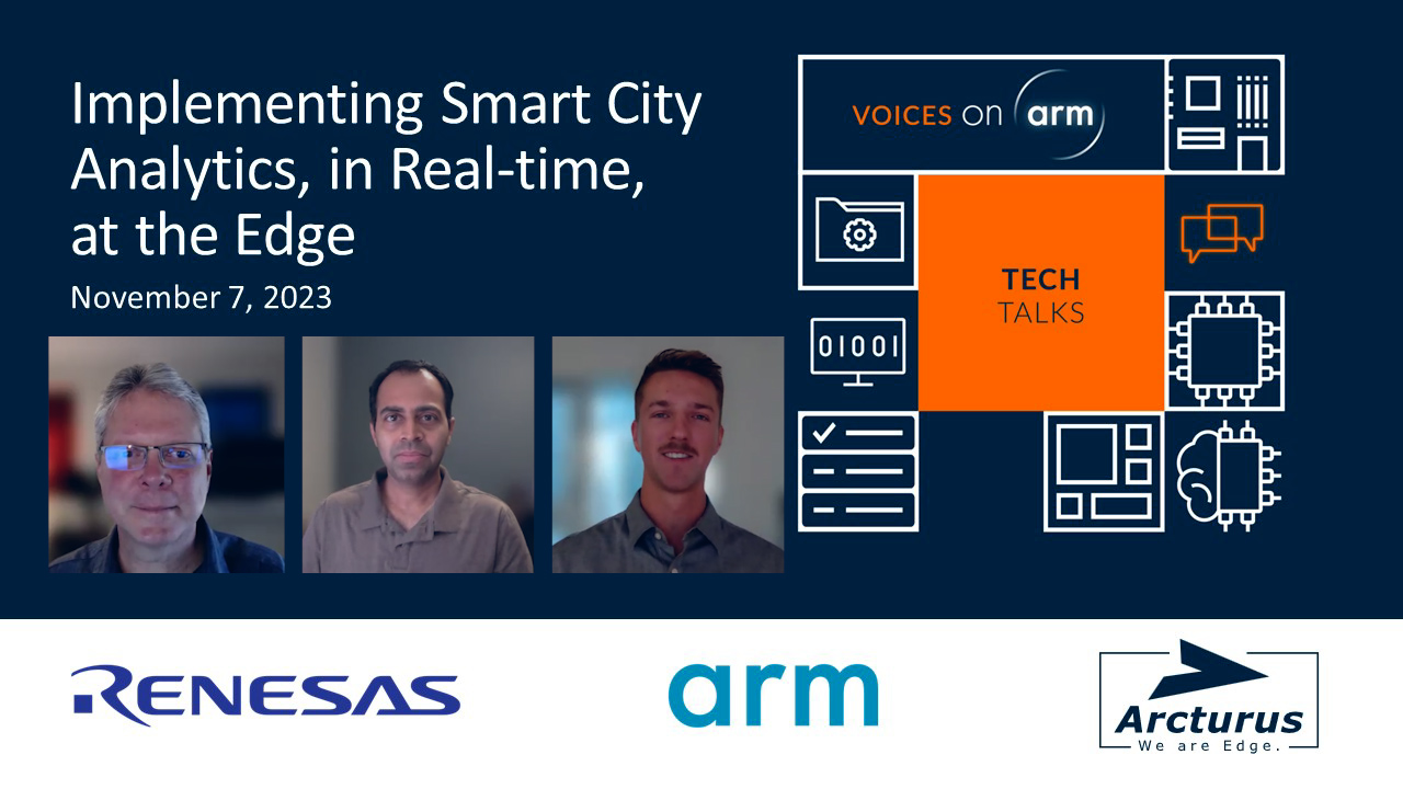 Implementing Smart City Analytics in Real-time at the Edge